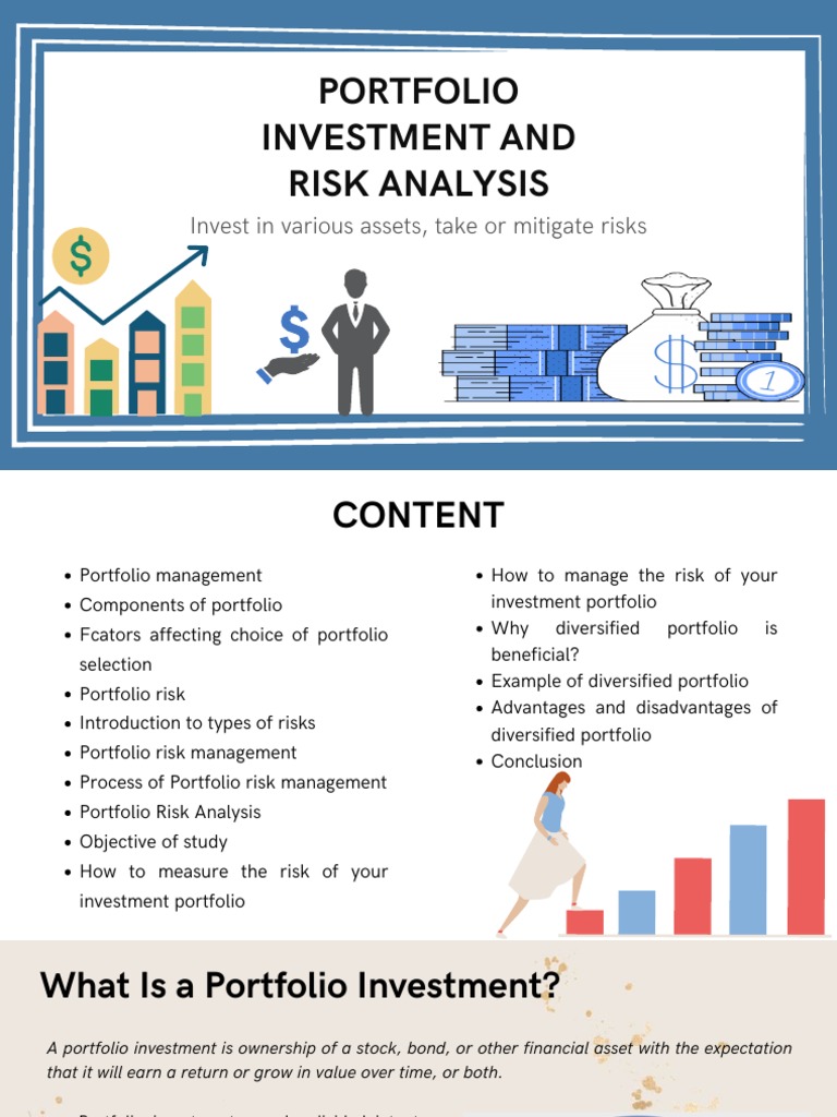 Portfolio Risk Analysis - Nikita - PPT PDF | PDF | Financial Risk ...