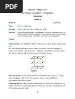 Grade 10 Chemistry Week 1 Worksheet 1 and Solutions | PDF