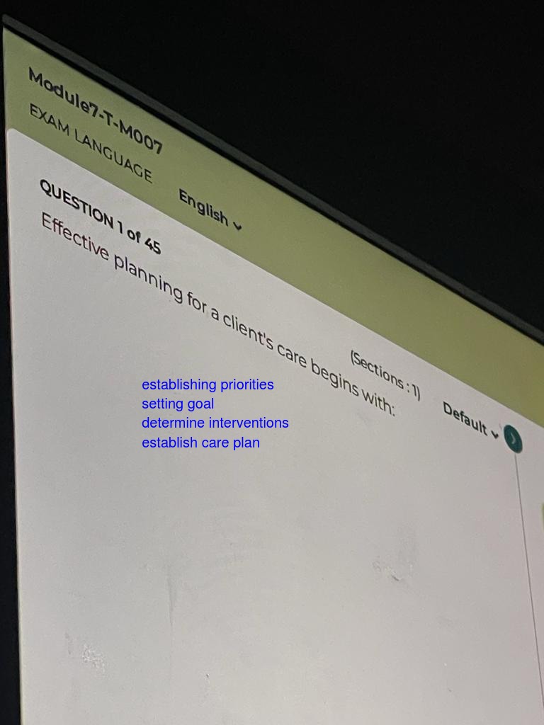 Test 7 - PSW MODULE 7 | PDF