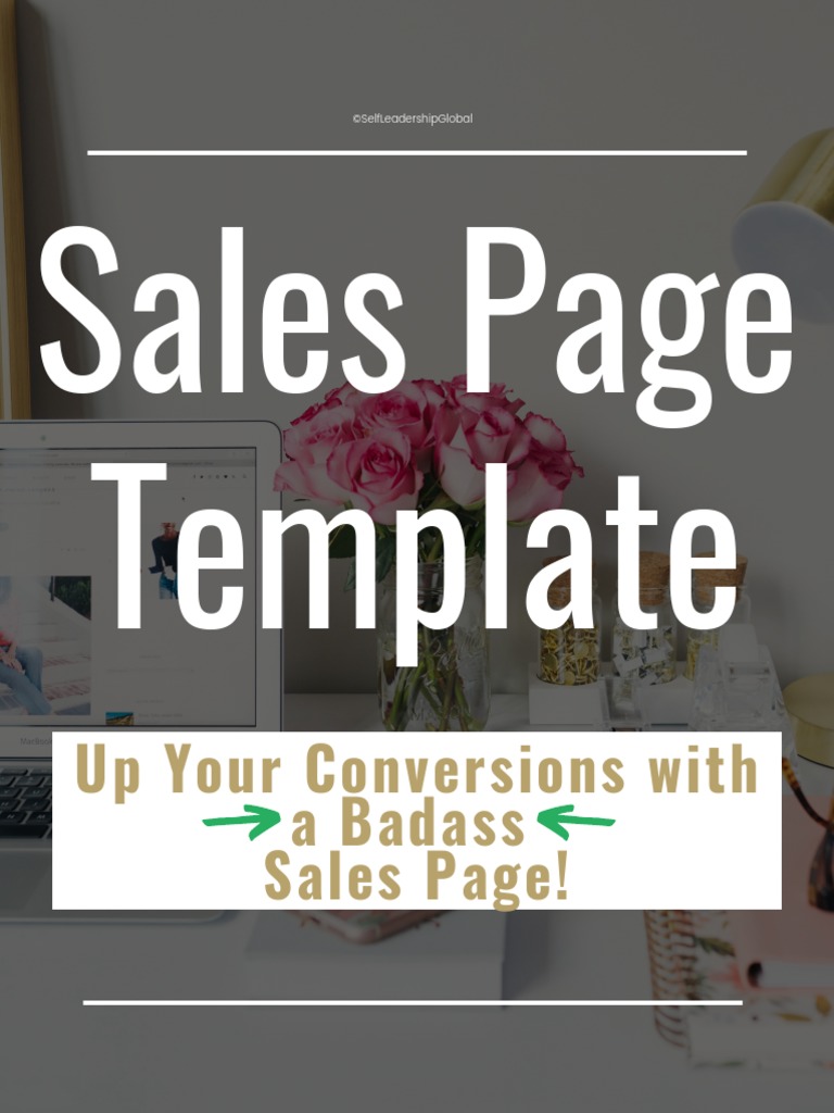 Sales Page That Converts | PDF | Computing | Communication
