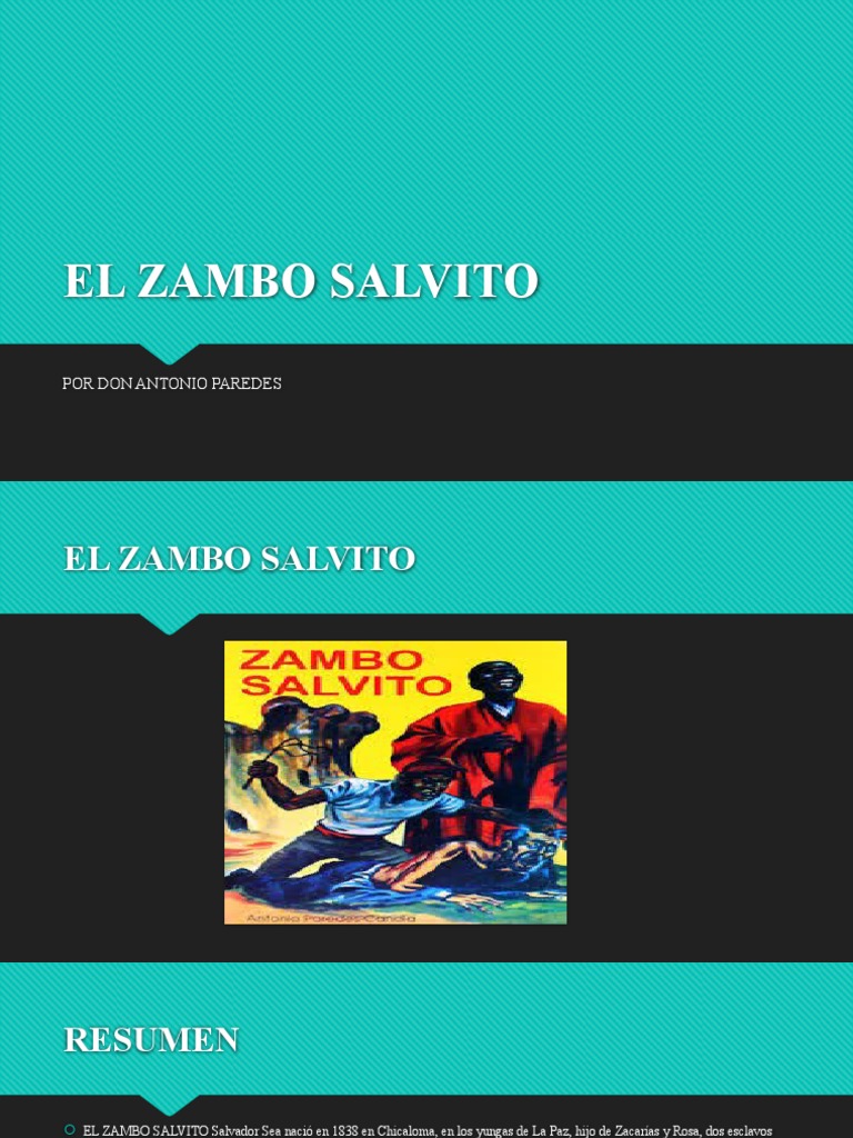 El Zambo Salvito | PDF