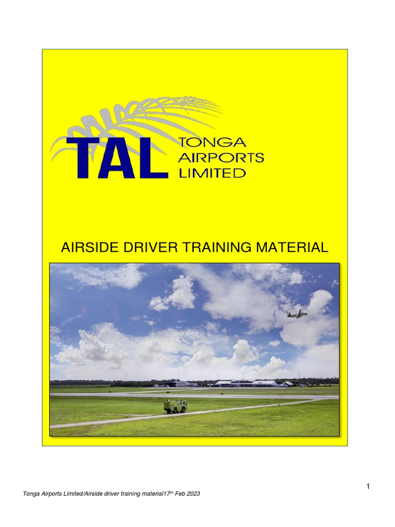 01 Airside Training Materials | PDF