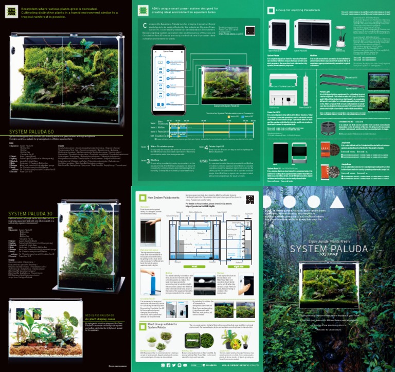 DOOA System Paluda 30 Overview | PDF | Aquarium | Vivarium