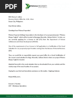 Request Letter (Denr) | PDF | Home & Garden