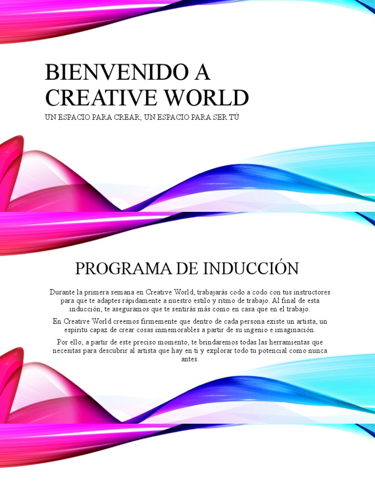 Ejemplo de Programa de Induccion | PDF