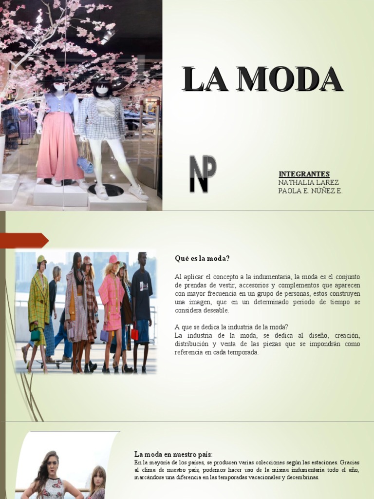 La Moda: Industria y Diseñadores Venezolanos | PDF | Moda | Venezuela
