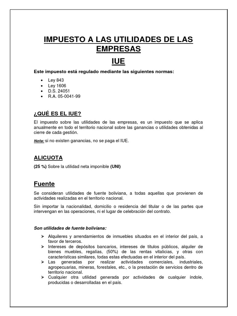 Tema 5 IUE Determinacion y Tratamiento Contable | PDF | Contabilidad ...