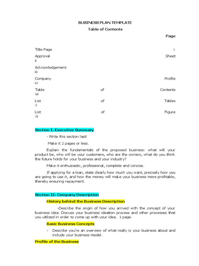 Small Business Plan Template Guide | PDF | Marketing | Market Segmentation
