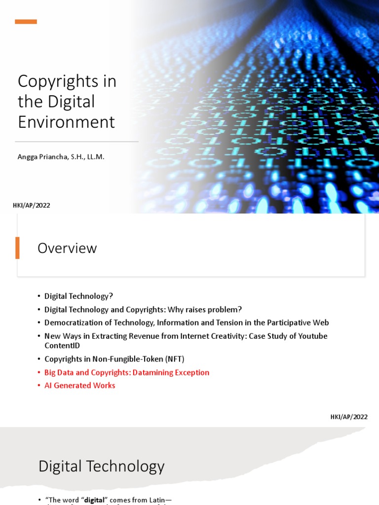 Hak Cipta Di Dunia Digital | PDF | Online Copyright Infringement ...