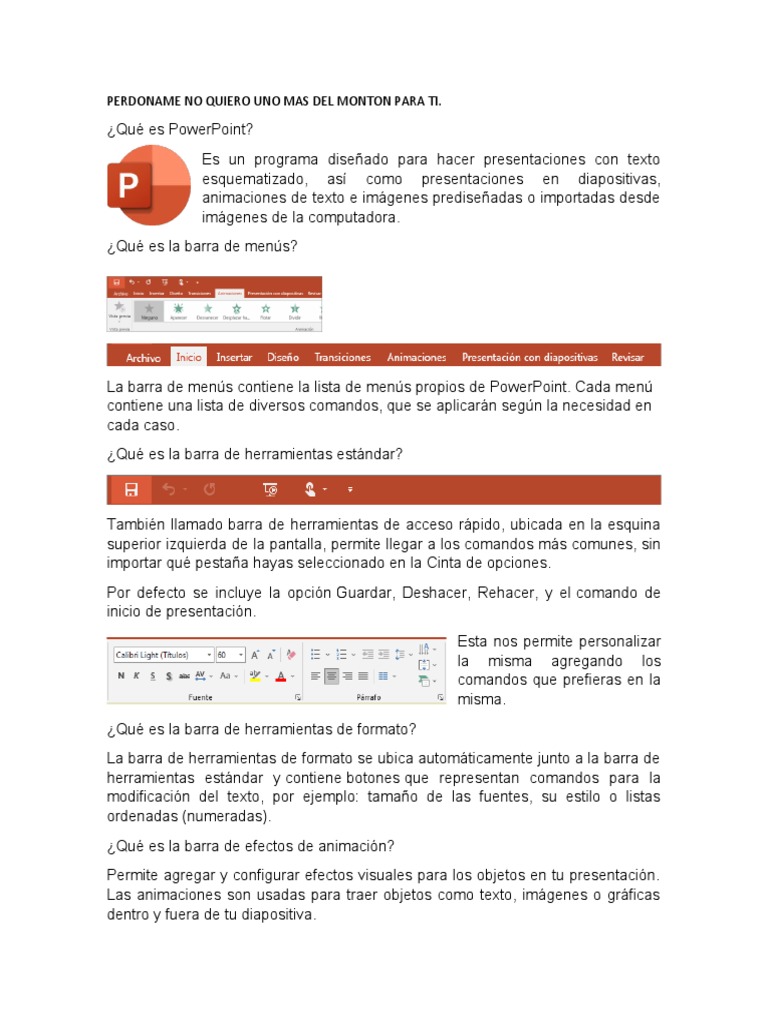 Power Point | PDF | Microsoft PowerPoint | Desarrollo de software