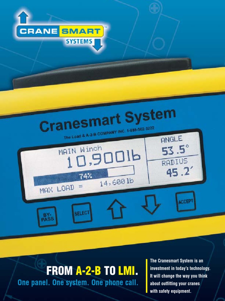 Cranesmart EnglishBro | PDF | Crane (Machine) | Safety