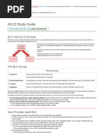 AHA ELearning ACLS Precourse Self-Assessment and Precourse Work | PDF