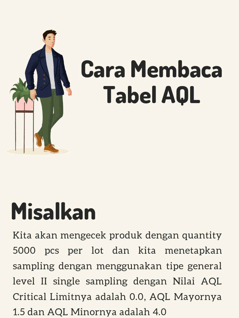 Pembacaan Tabel AQL PDF | PDF
