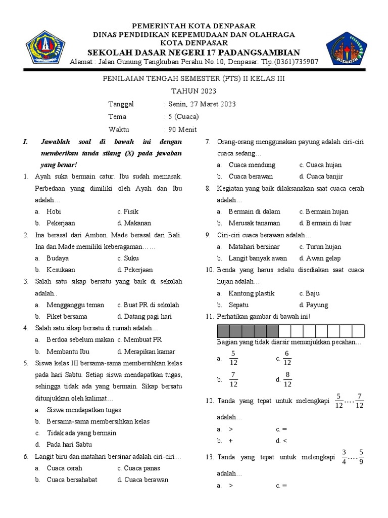 PTS Semester 2 2022-2023 Tema 5 | PDF
