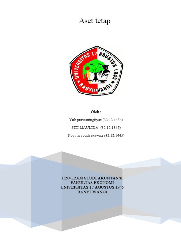 Aset Tetap | PDF