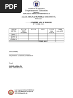 Grade Slip Template | PDF