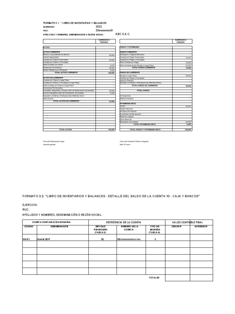 LIBRO DE INVENTARIOS Y BALANCES.xlsx | PDF | Contabilidad | Dividendo