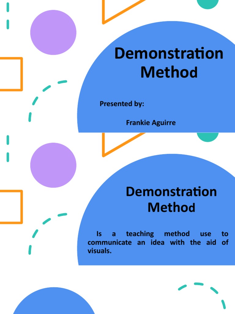 Demonstration Method | Download Free PDF | Learning | Cognition