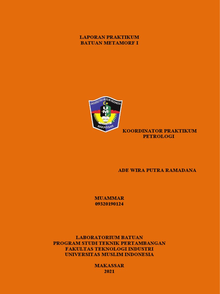 LPR Batuan Metamorf 1 Muammar | PDF