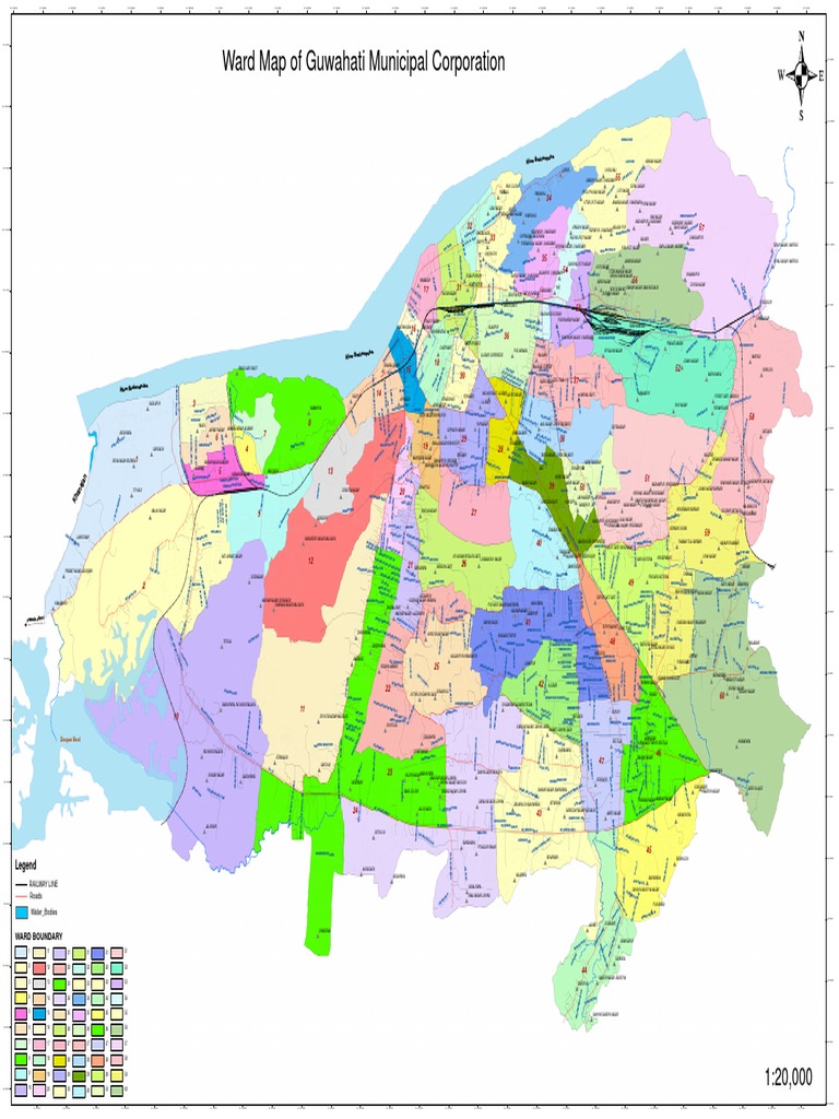 Ward Map 23012022 1 PDF | PDF