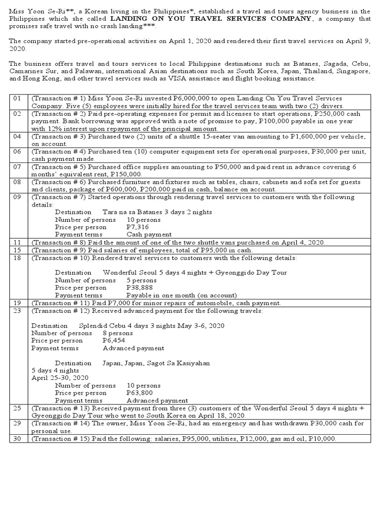 Transaction Pdf Cash Financial Transaction