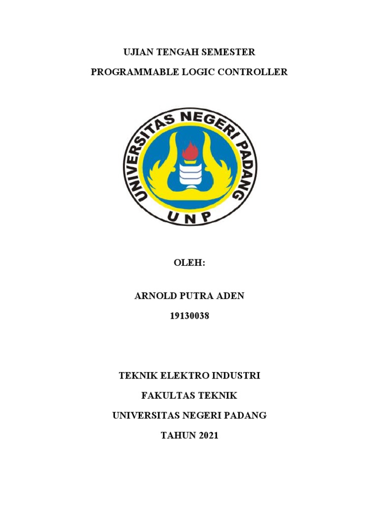 PLC Lampu Kedap Kedip Bergantian | PDF PLC Lampu Kedap Kedip Bergantian | PDF