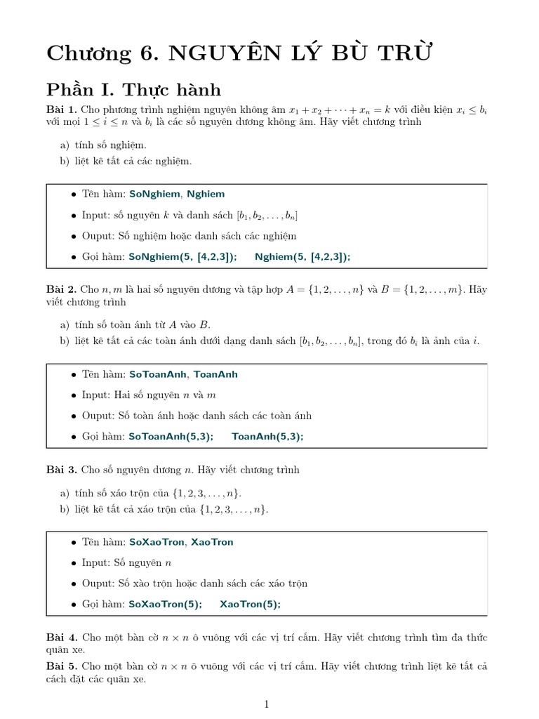 BT - Chuong 6. Nguyen Ly Bu Tru | PDF
