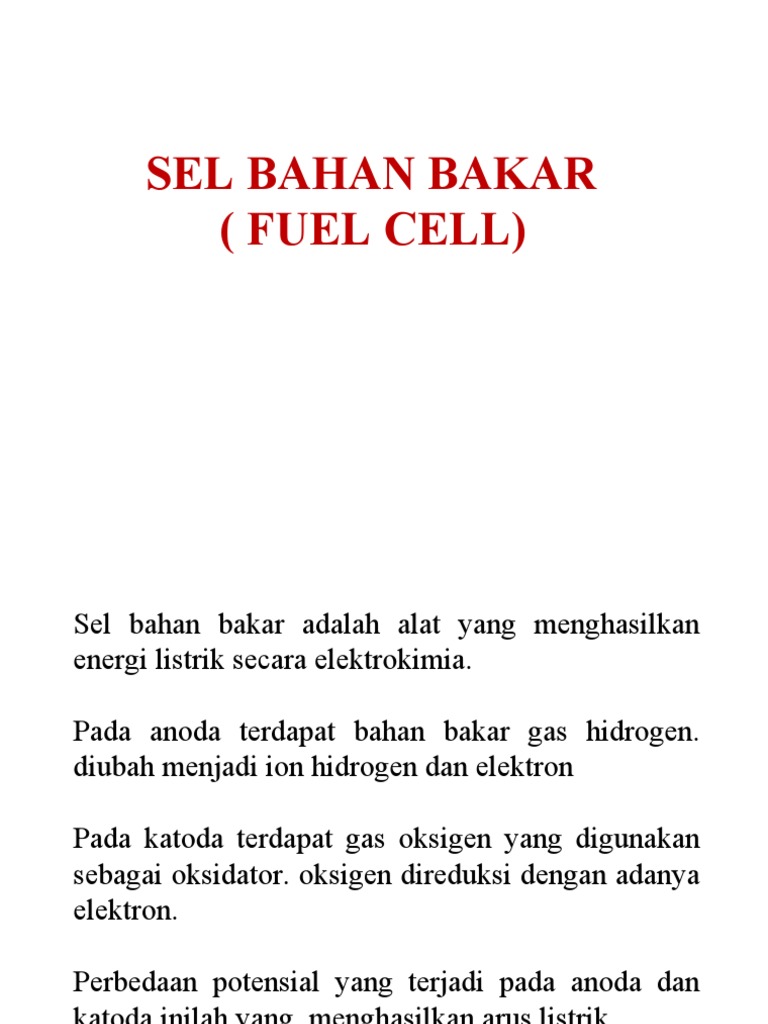 Fuel Cell | PDF
