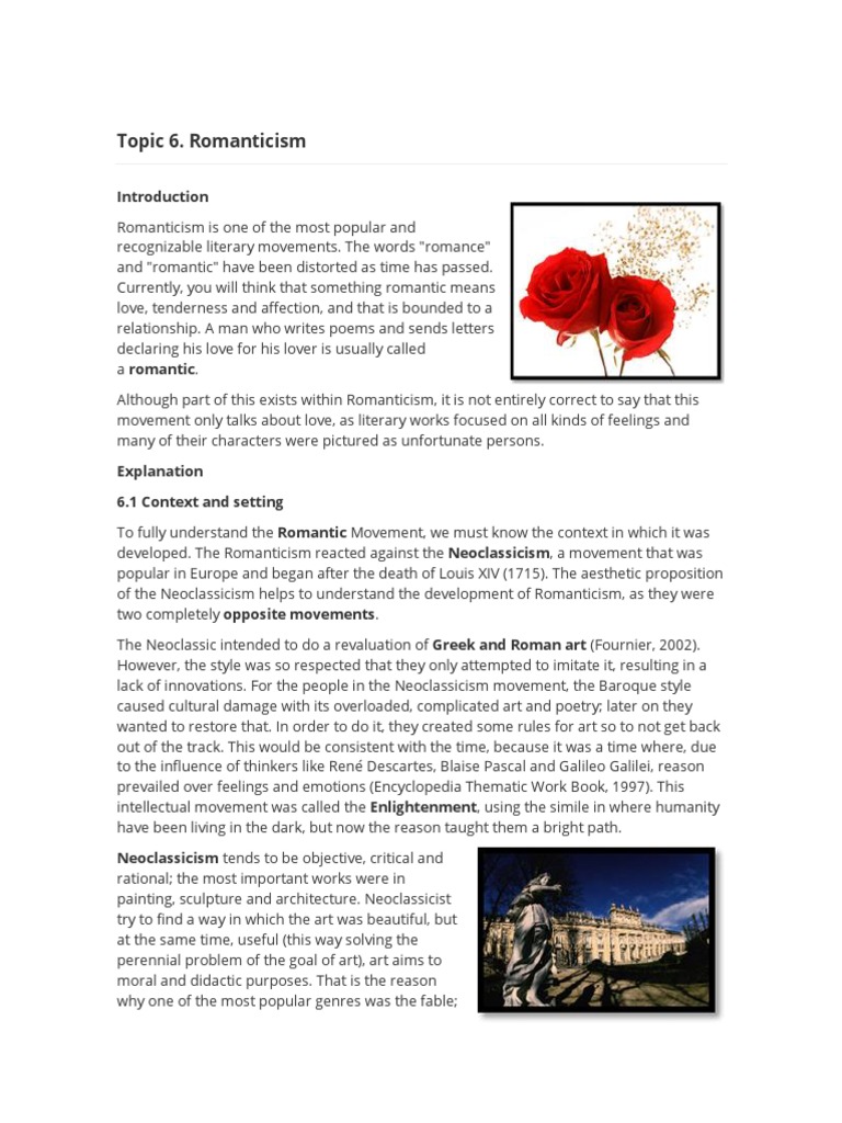 Understanding Romanticism in Literature | PDF | Moby Dick | Romanticism