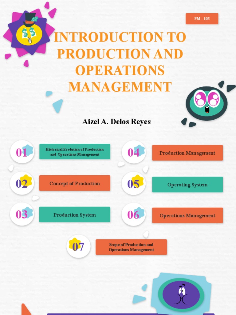 Introduction To Production and Operations Management | PDF | Operations ...