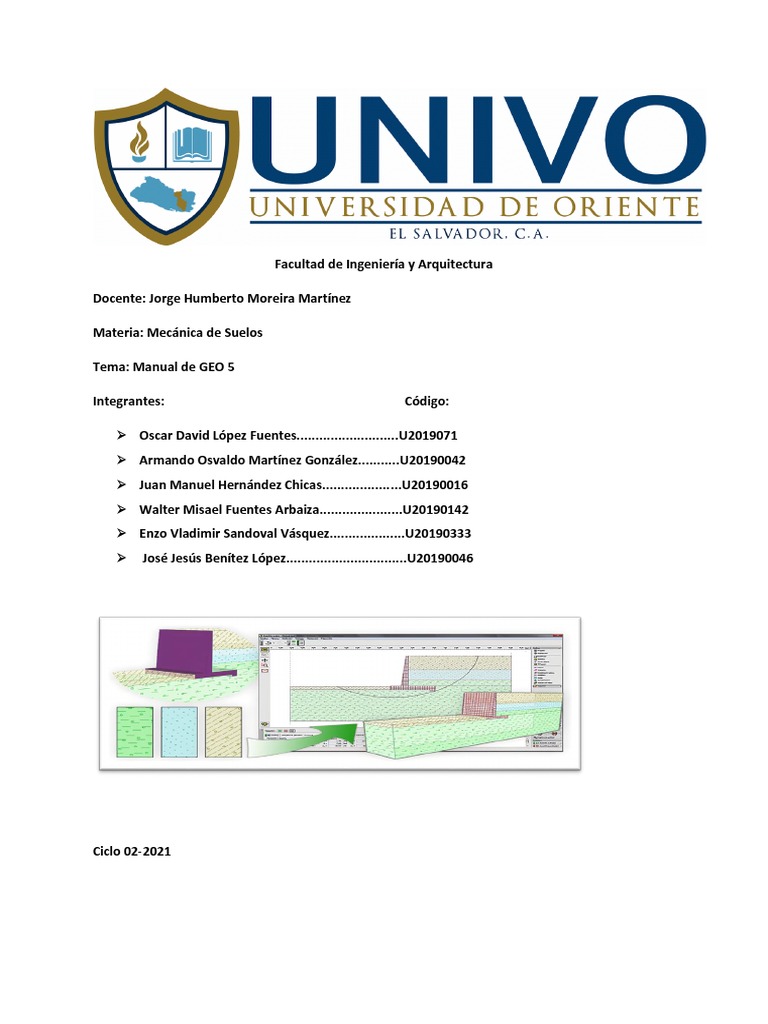 Manual Geo 5 | PDF | Método de elementos finitos | Software