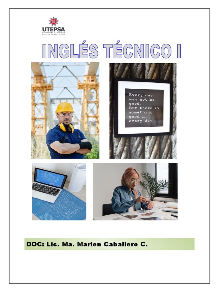 Book 1 Utepsa Ingles Tecnico | PDF | Grammatical Tense | Verb