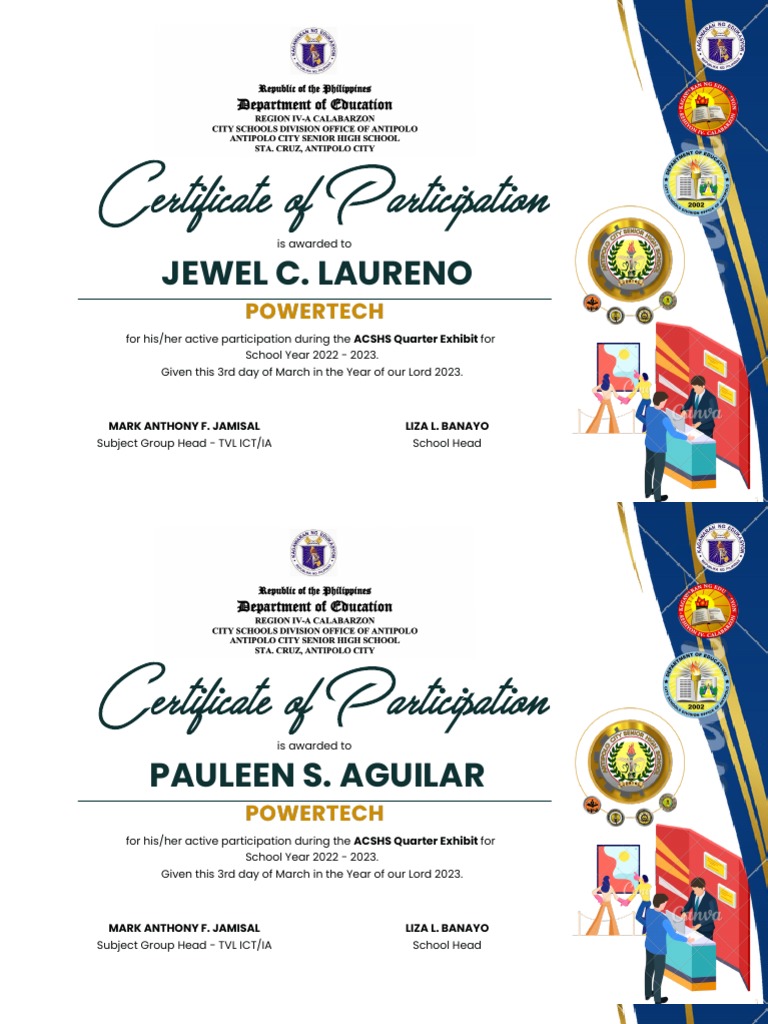 Certificate of Participation | PDF