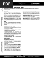 Ficha Tecnica Tepezil | PDF | Ingeniería de Edificación | Naturaleza