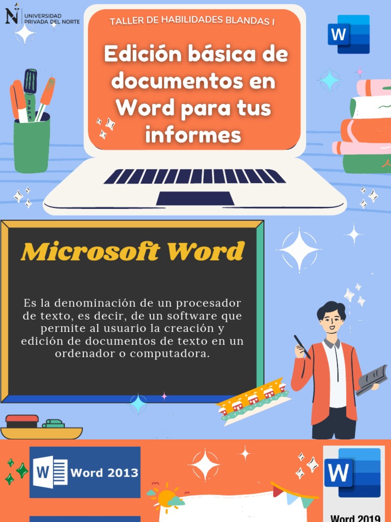 Edición Básica de Word para Informes | PDF | Microsoft Word | Informática