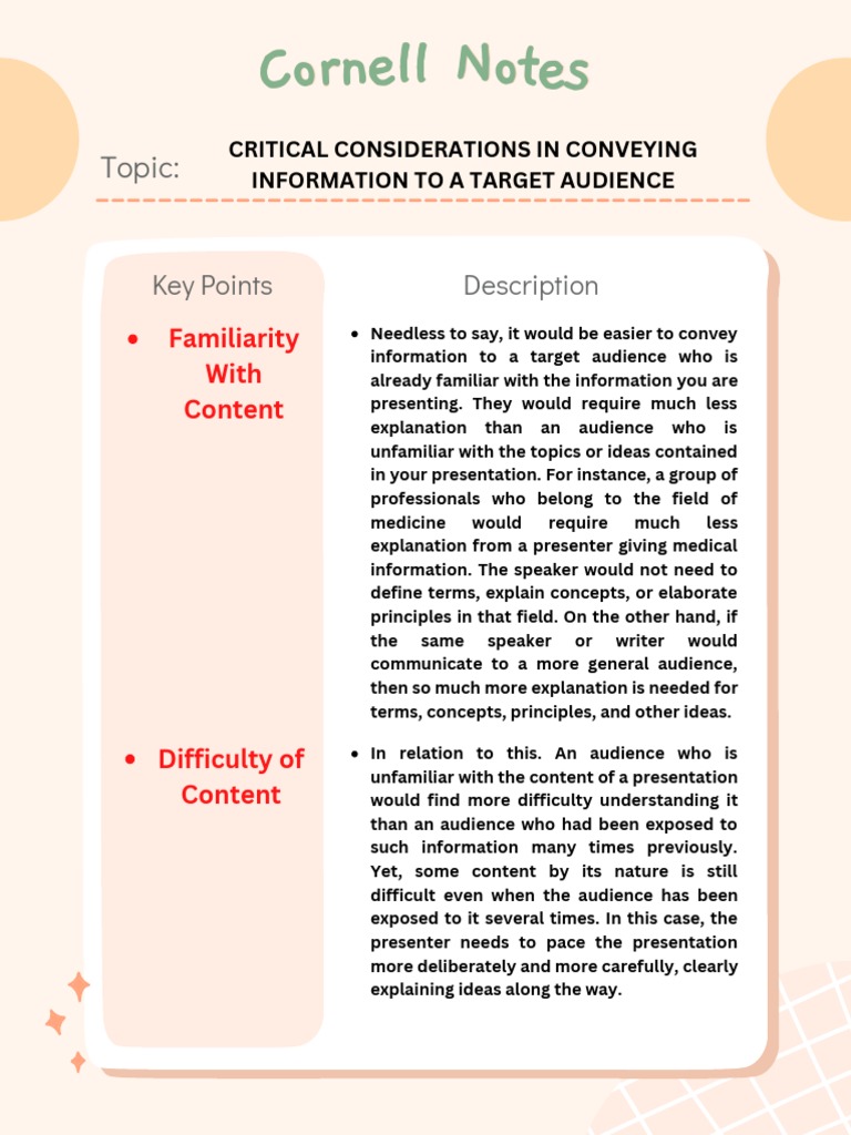 NLEC2morales, Ejc-Critical Consideration | PDF | Information | Target ...