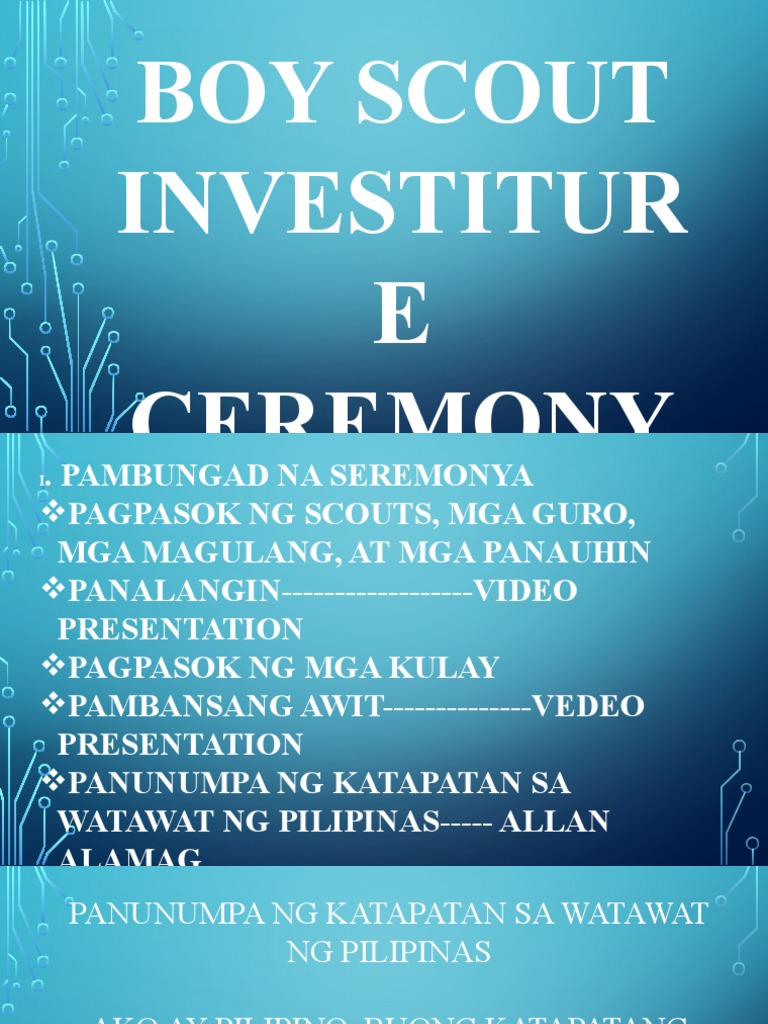 Program Boy Scout | PDF