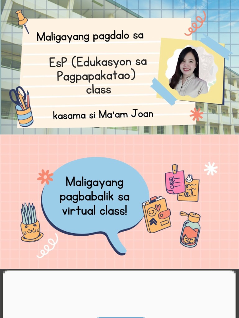 Esp Grade 5 Week 1 | PDF