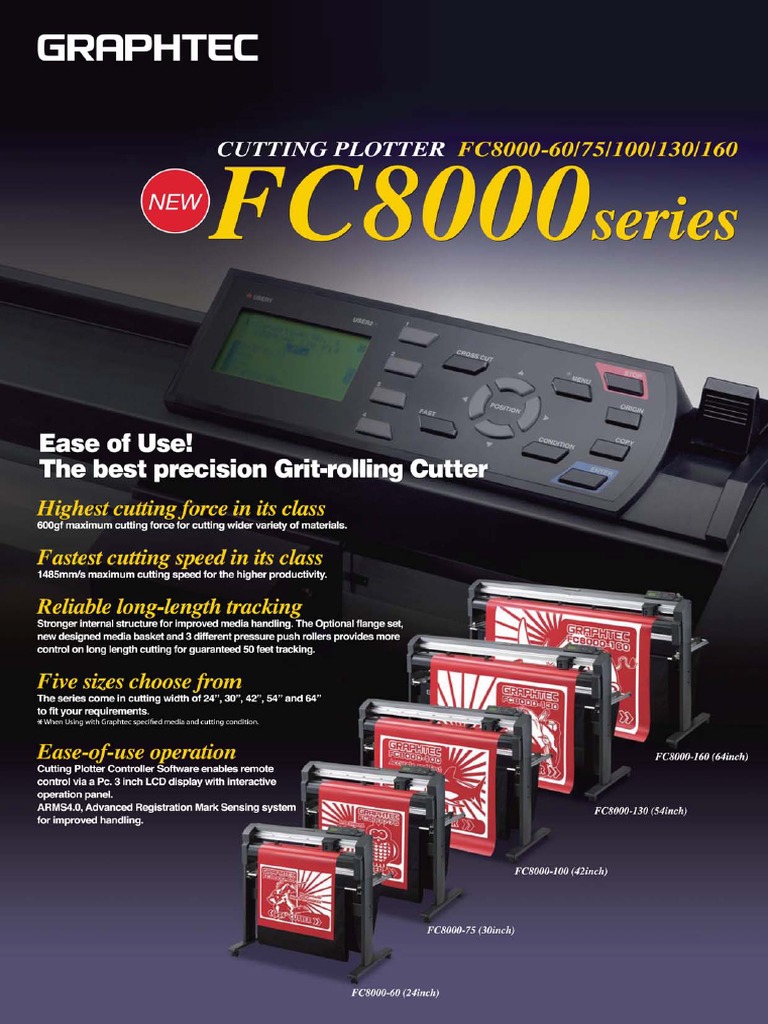 GRAPHTEC FC8000-En | PDF