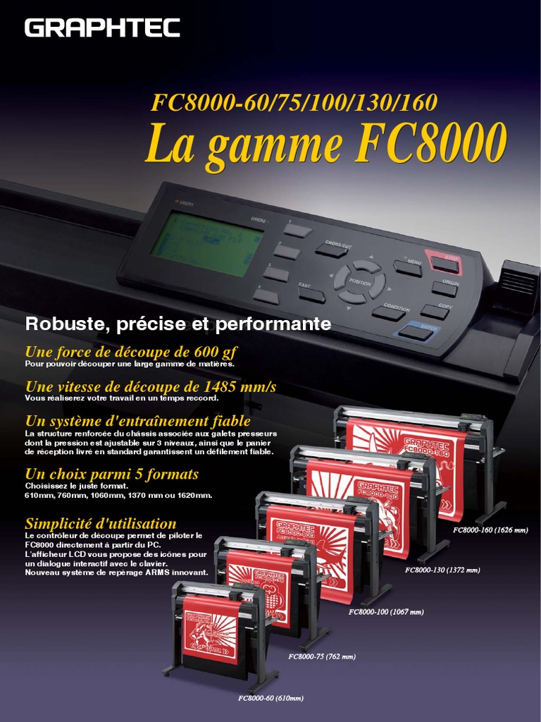 GRAPHTEC FC8000-Fr | PDF