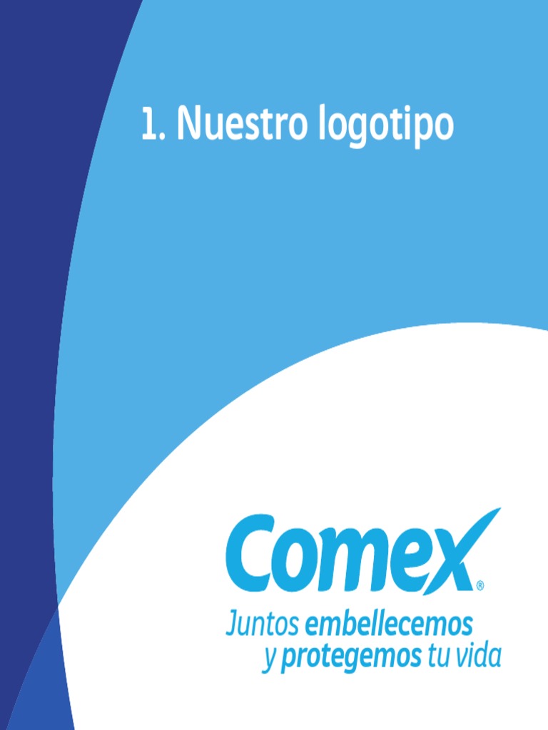 Guía de Uso del Logotipo Comex | PDF | Color