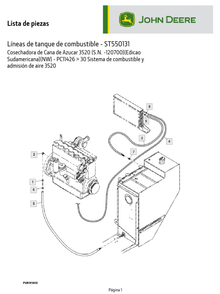 Líneas de Tanque de Combustible - ST550131 | PDF | Hogar y jardín ...