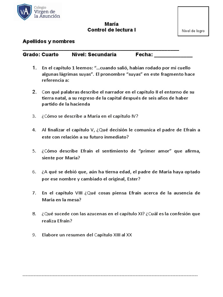 Cuarto - Control de Lectura | PDF | Poesía | Ficción general