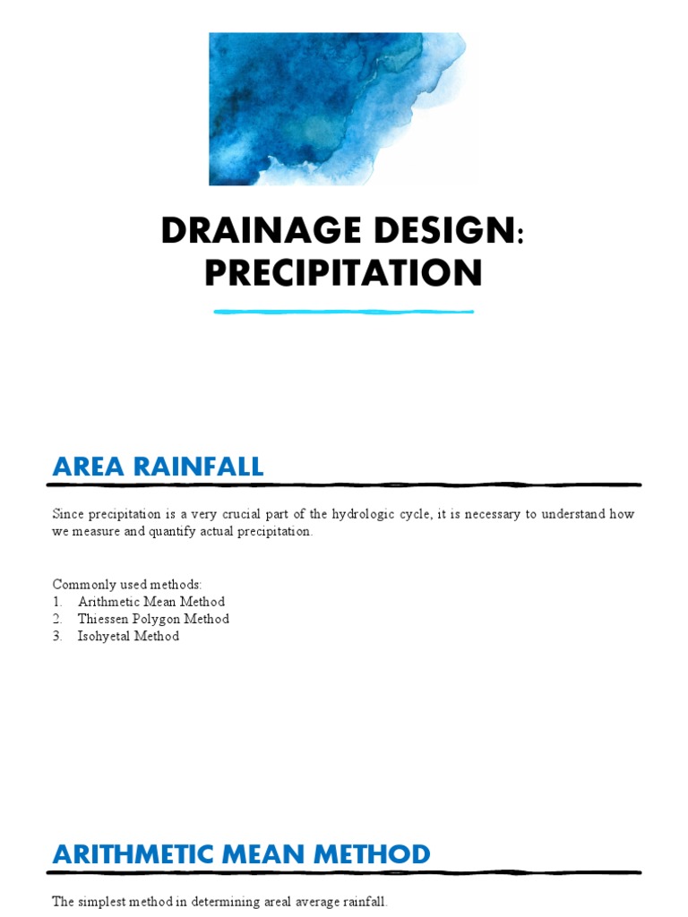 Rainfall Measurement Methods Explained | PDF | Drainage Basin ...