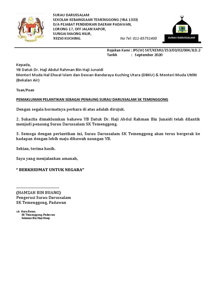 Surau Lantikan Penaung | PDF