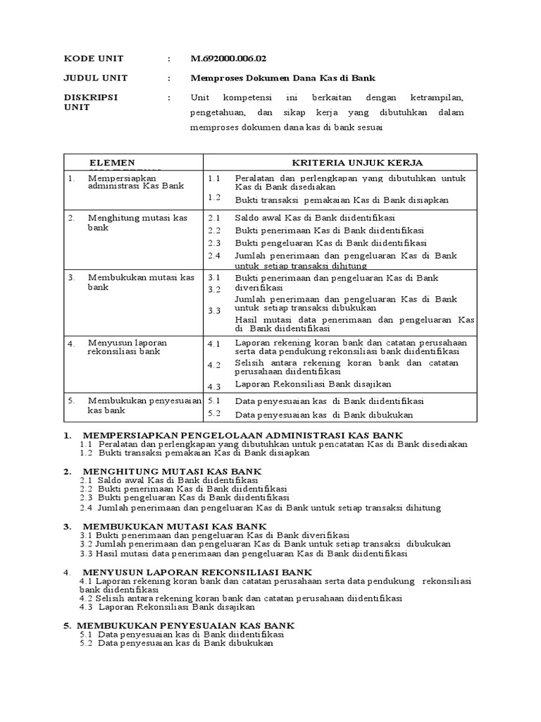 Proses Pengelolaan Kas Bank SMK | PDF | Bisnis | Pengelolaan Keuangan ...