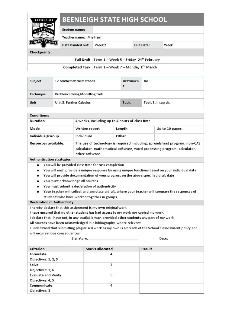 Ia1 Ismg | PDF | Mathematics | Reason