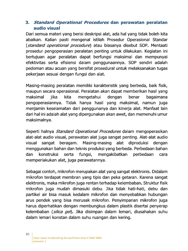 Sop Dan Smk3 Pdf Pdf