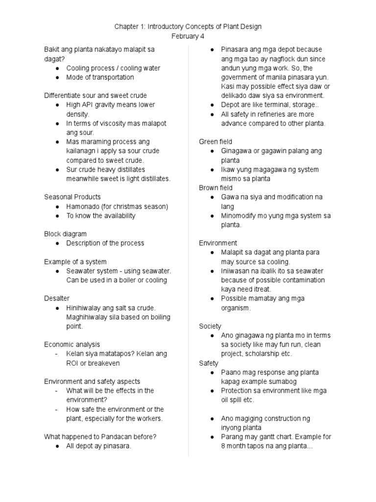 Chapter 1 and 2 | PDF | Distillation | Fluid Dynamics