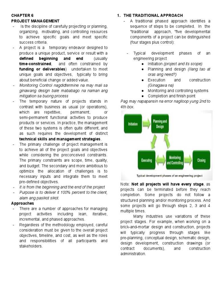 Chapter 6 New | PDF | Software Development Process | Project Management